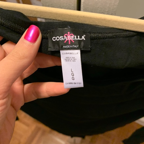 Cosabella | Tops | Cosabella Black Bodysuit | Poshmark